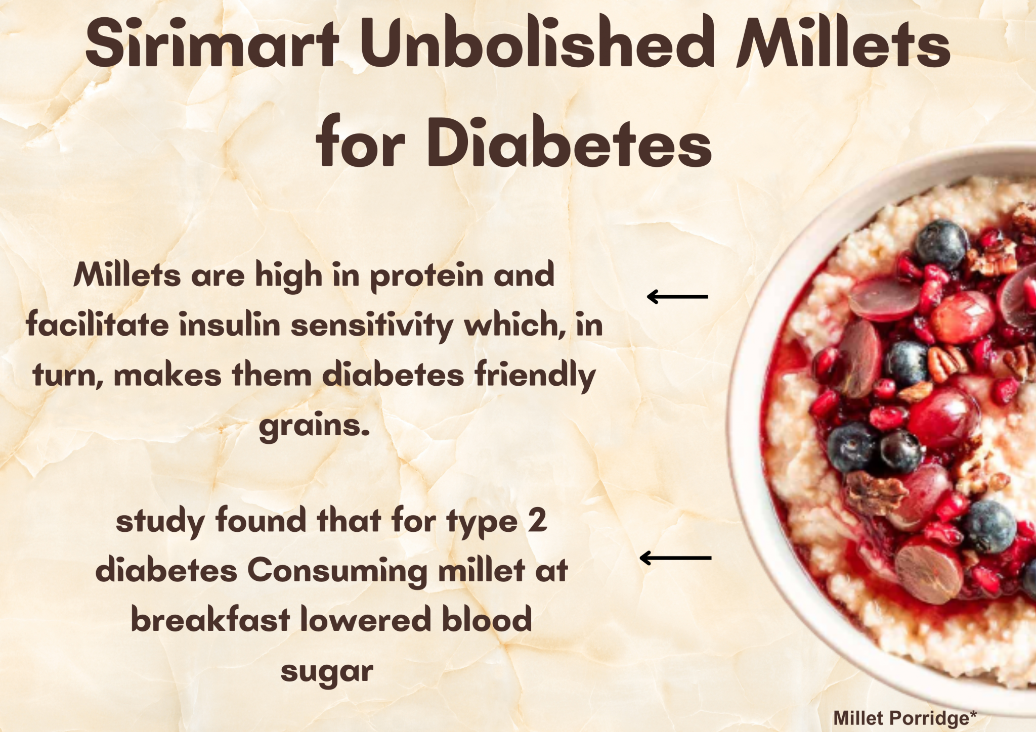 Little Millet Organic unpolished Millets grain 2kg | High Protein & 100 ...