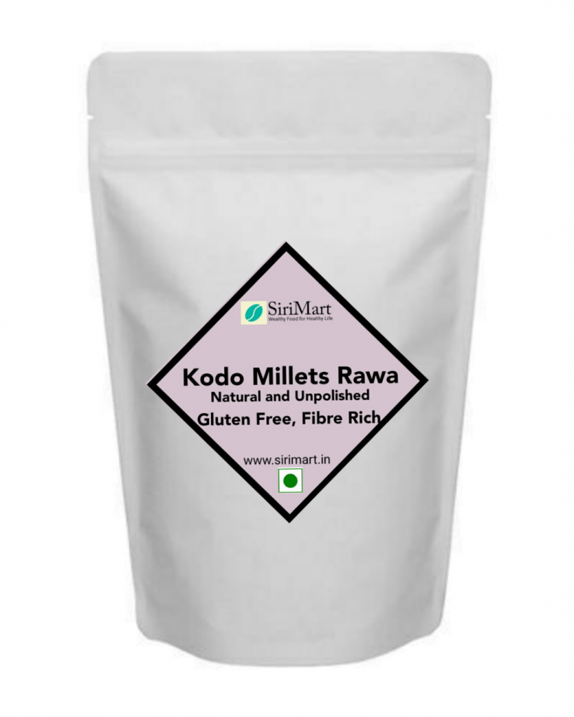 SiriMart Kodo Soaked & Dried Millet Flour (Atta) | 1kg - SiriMart